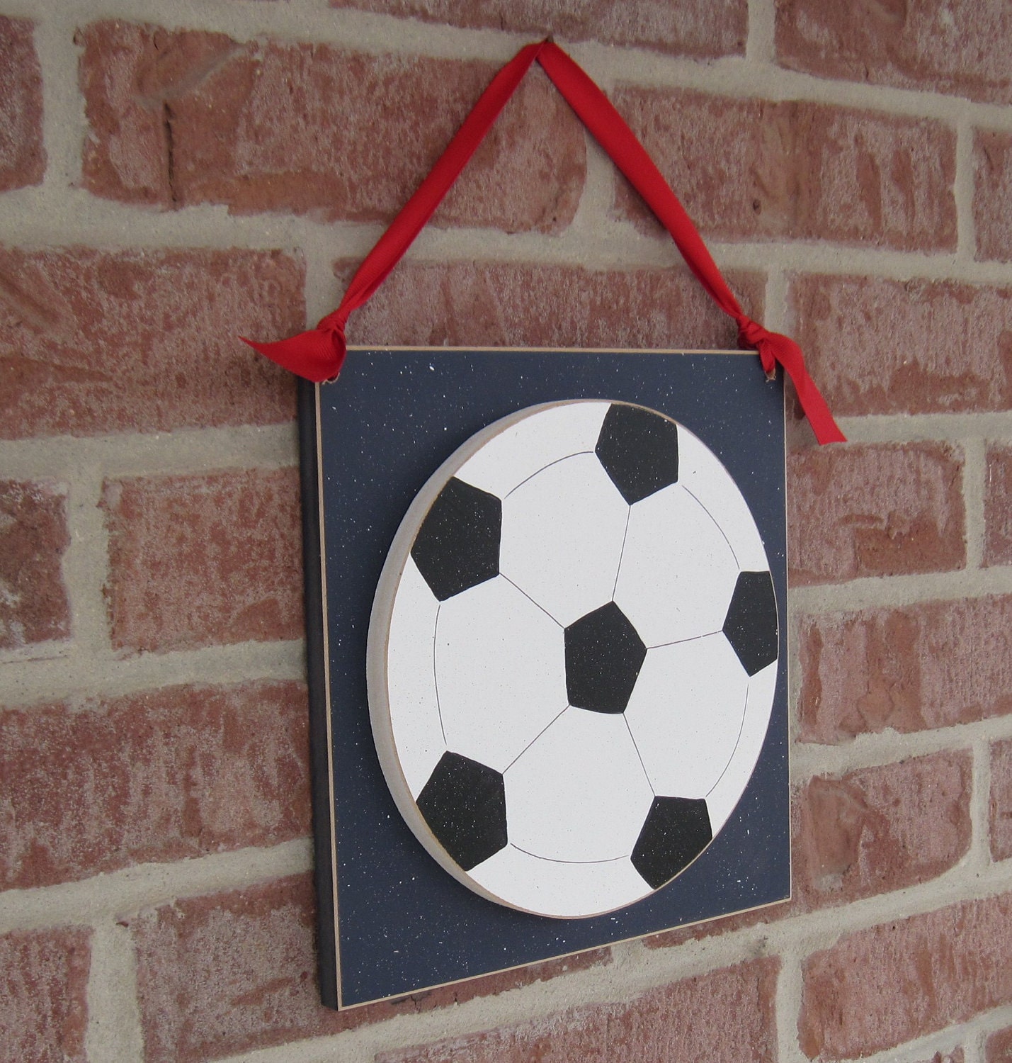 Sports Ball Wall Decor Set, Baseball, Football, Soccer, Basketball - Etsy