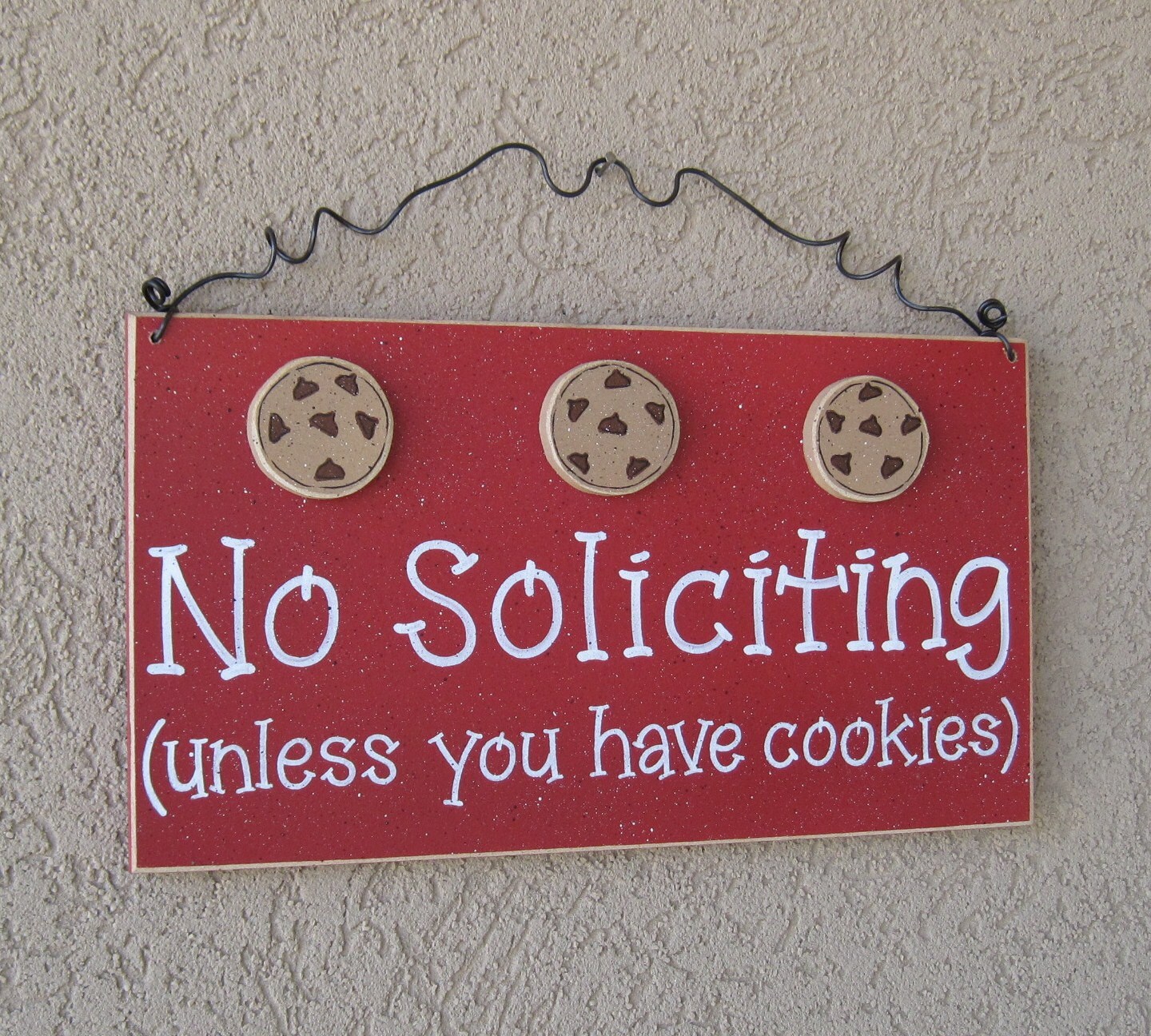 Free Shipping No SOLICITING unless you have cookies Sign | Etsy