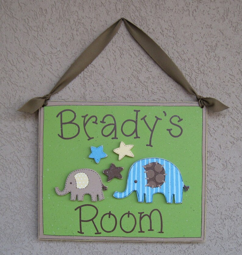 Custom Personalized Name or Room Sign for Children Home | Etsy