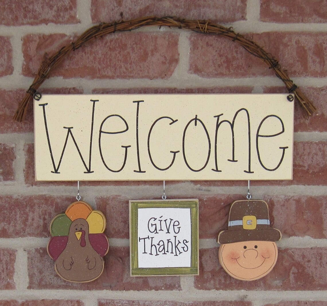 MONTHLY WELCOME NOVEMBER Decorations (no Sign Included) for Wall and ...