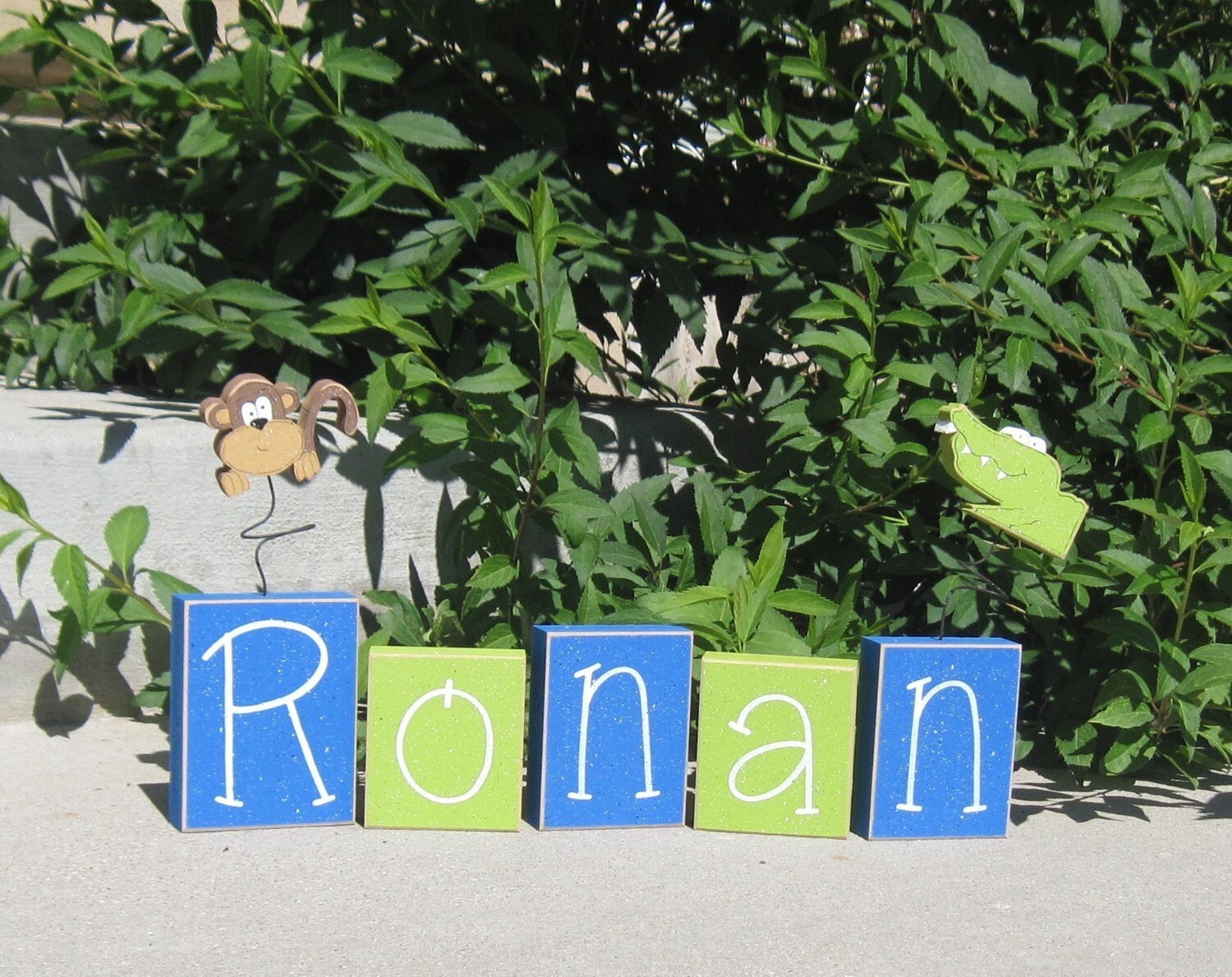 CUSTOM PERSONALIZED NAME or Word Blocks for Children Home | Etsy