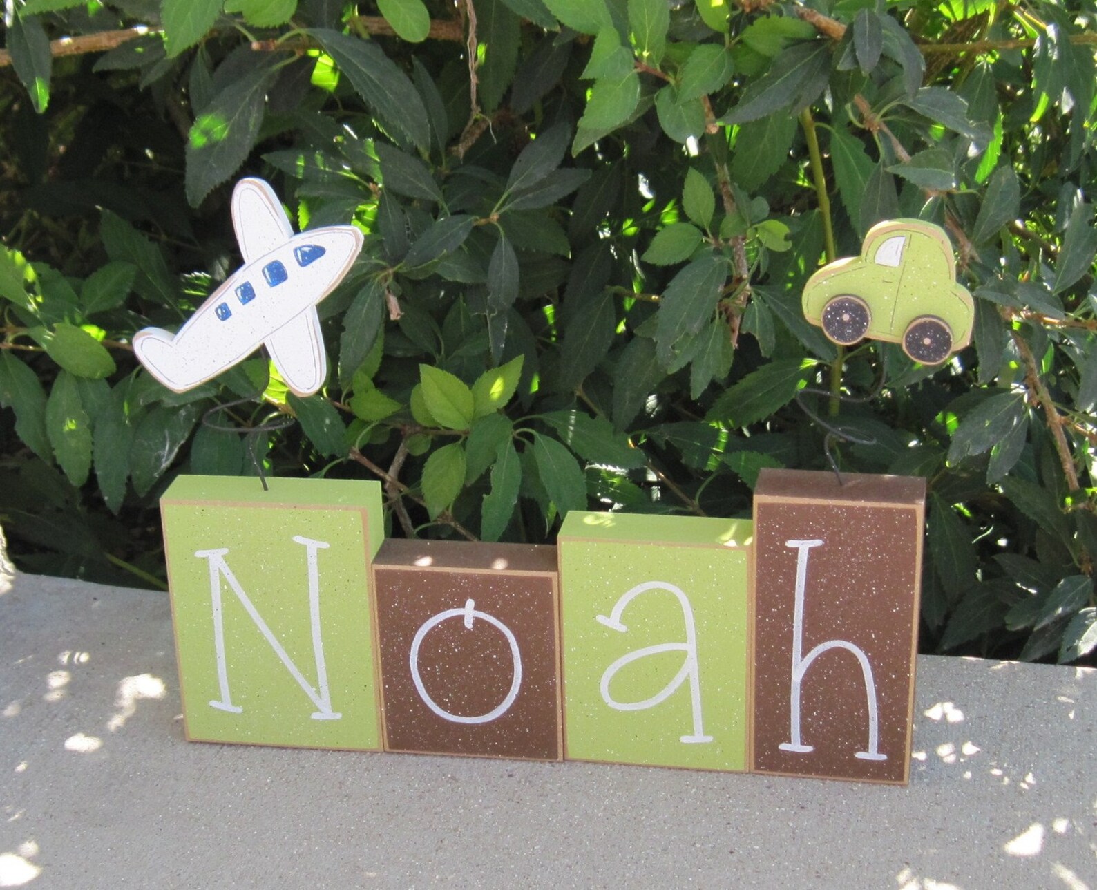 Custom Personalized NAME or WORD BLOCKS for Children, Home, Desk, Shelf ...
