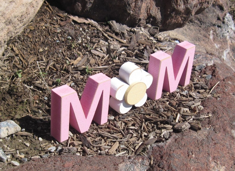 MOM BLOCKS for Mom, Mothers Day Gift, Shelf, Desk and Home Decor - Etsy