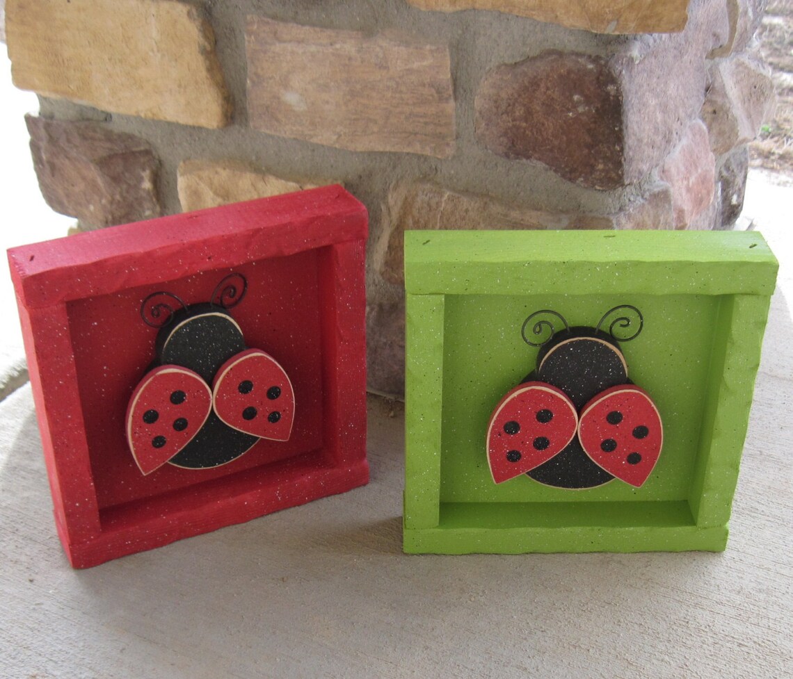 LADY BUG FRAME - Etsy