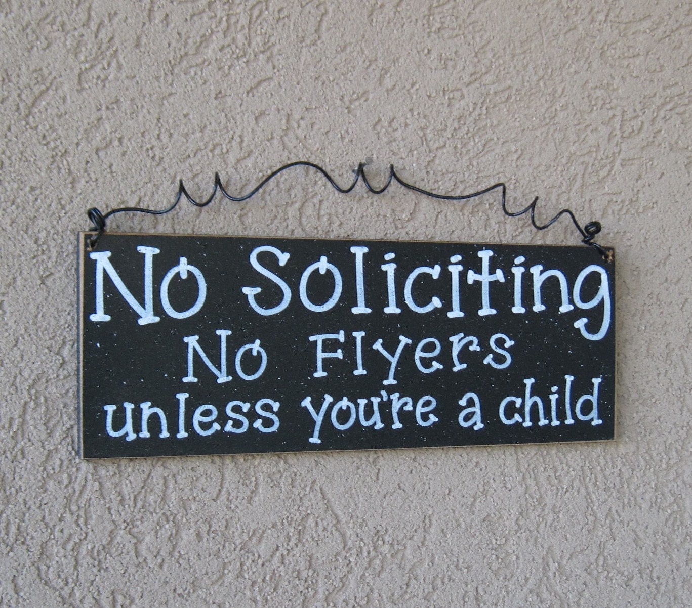 Free Shipping NO SOLICITING No Flyers Unless You're a - Etsy