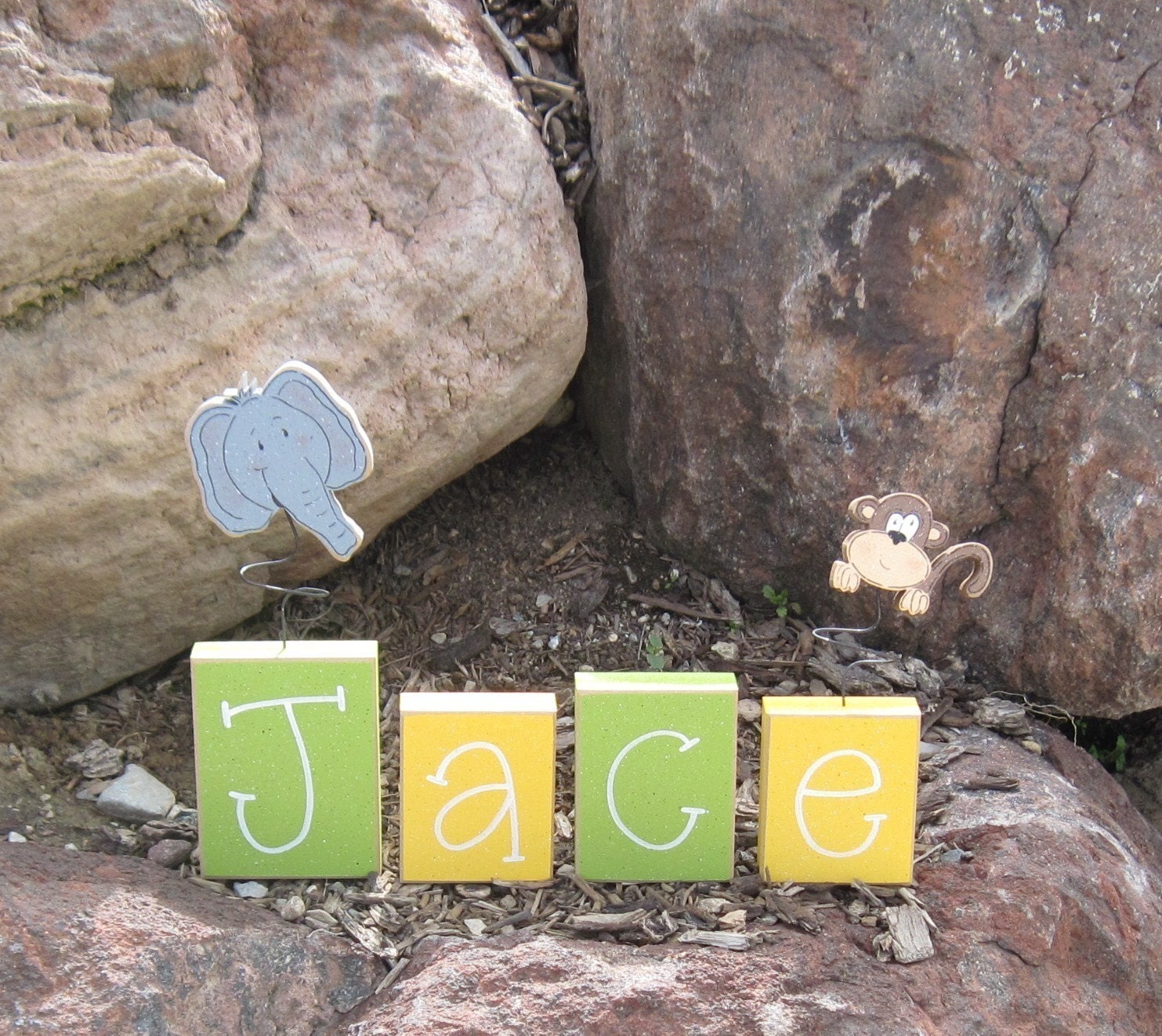 Custom Personalized NAME or WORD BLOCKS for Children Home - Etsy