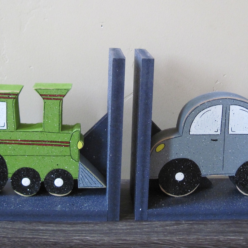 Train Bookends - Etsy