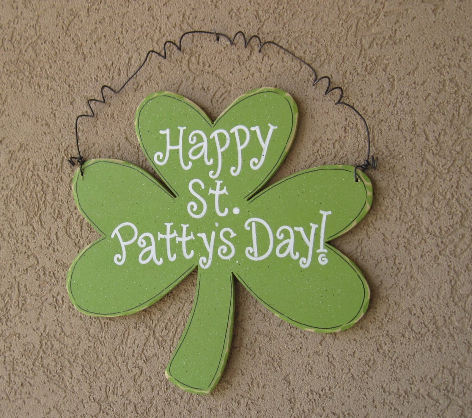 Hanging Happy St. Patty's Day Sign for St. Patricks Day - Etsy