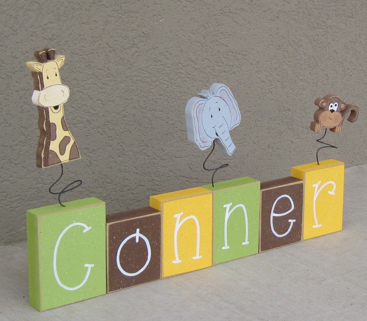 CUSTOM PERSONALIZED NAME or Word Blocks for Children Home | Etsy