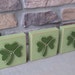 5 CLOVER or SHAMROCK Block SET of 3 for St. Patricks Day | Etsy
