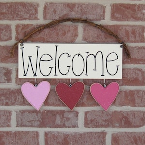 Monthly WELCOME SIGN (FEBRUARY) for Wall and Home Decor - Etsy