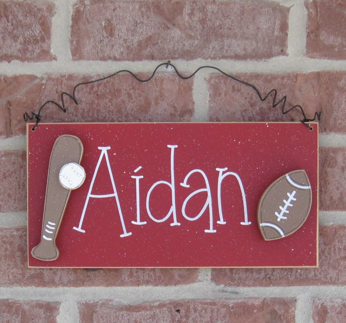 CUSTOM PERSONALIZED Name or Word SIGN for Children Home | Etsy