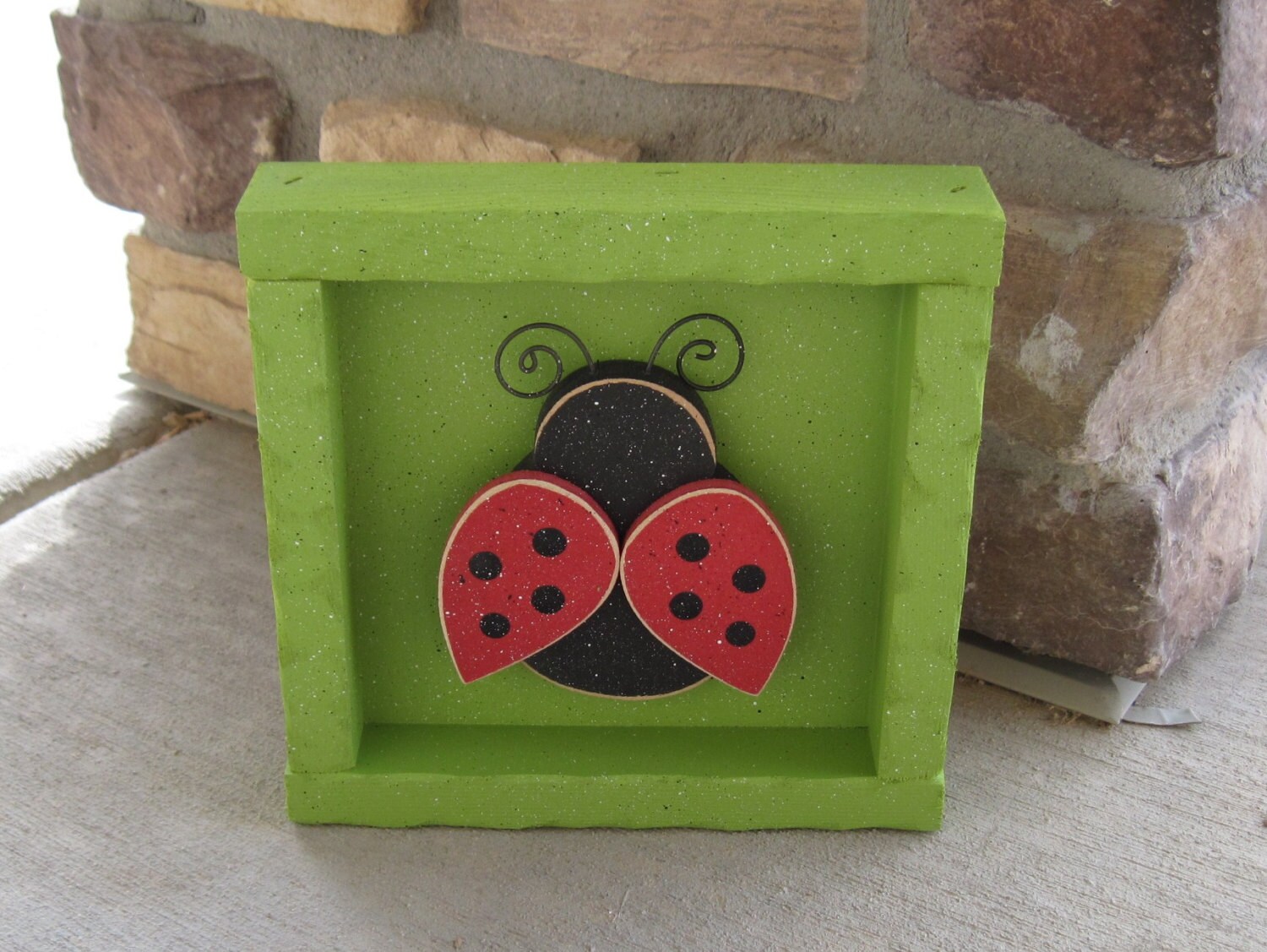 LADY BUG FRAME - Etsy