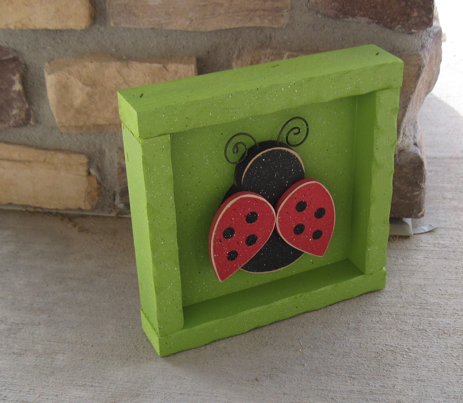 LADY BUG FRAME - Etsy