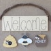 WELCOME SIGN BEE Themed for Wall and Home Decor - Etsy