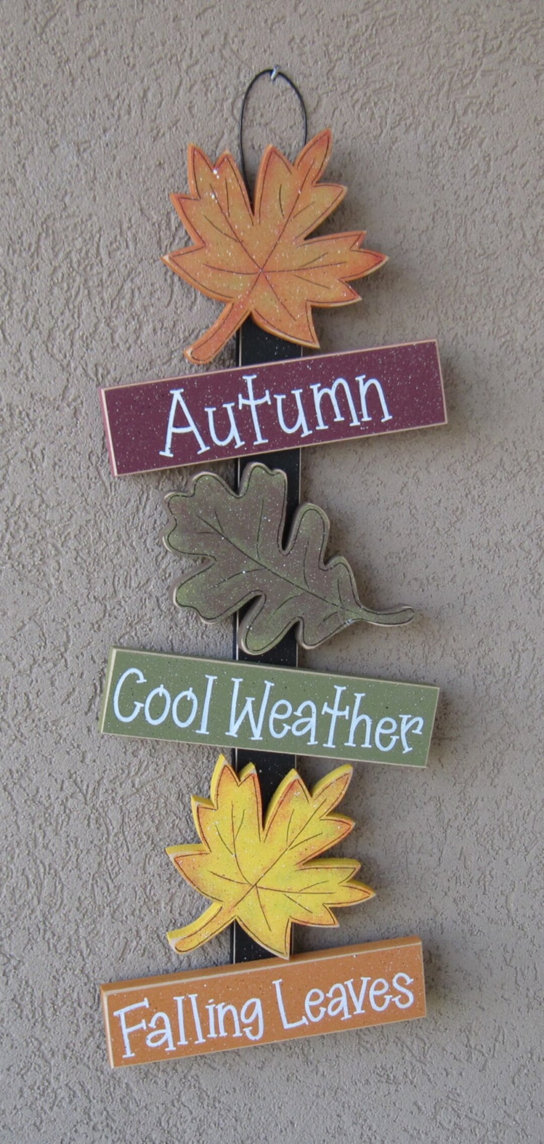 Autumn Thoughts, Leaves, Fall Decor, , Wall, Door, Office, and Home ...