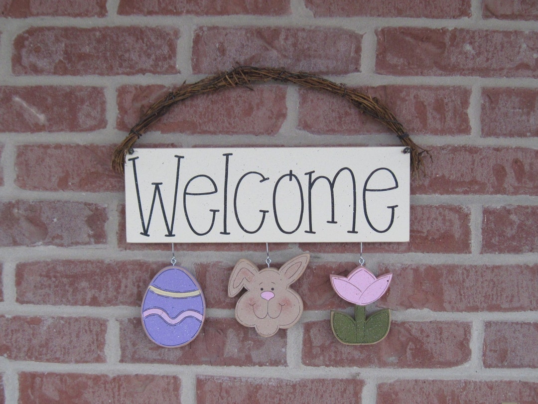 Monthly WELCOME SIGN (APRIL) for Wall and Home Decor - Etsy