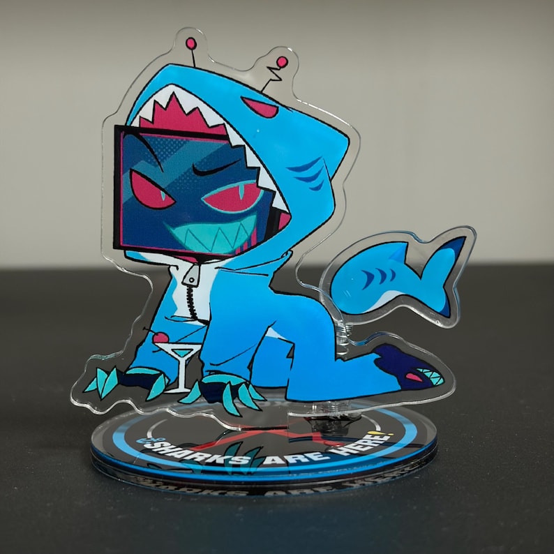 Hazbin Hotel Vox Acrylic Standee, TV Demon Standee, Vox Fan Gift - Etsy