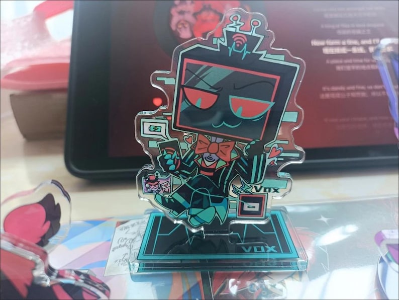 Hazbin Hotel Vox Acrylic Standee, TV Demon Standee, Vox Fan Gift - Etsy