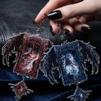 Love and Deepspace Sylus Crow Pin, Sylus Jewelry 秦徹 戀與深空 シン 진운 - Etsy