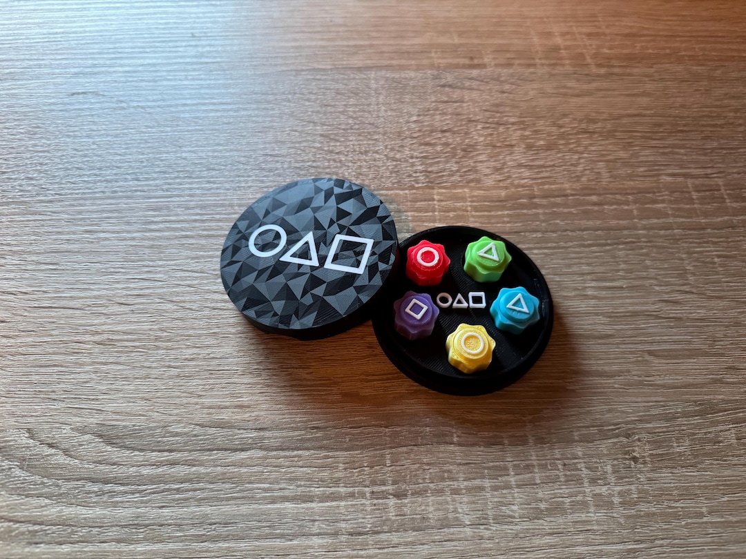 3D Printed Gonggi (gong-gi) Korean Jacks – Case Included - Etsy
