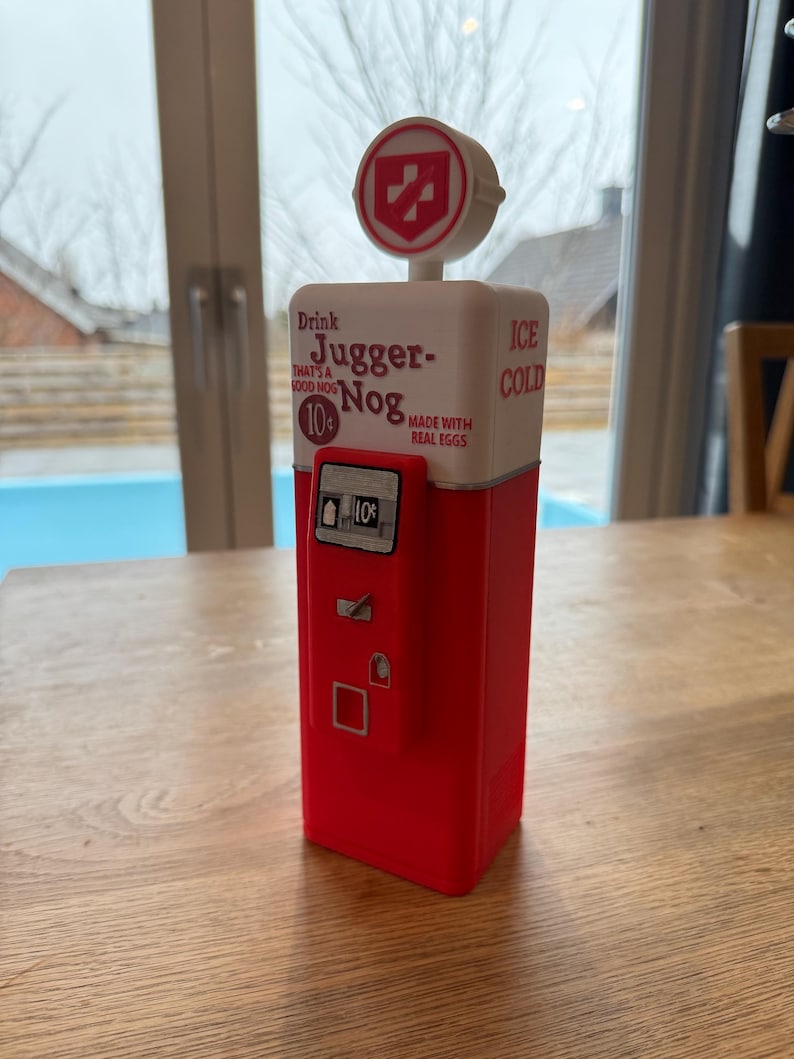 3D Printed Juggernog Perk Machine – Inspired by Cod Zombies (27cm) - Etsy