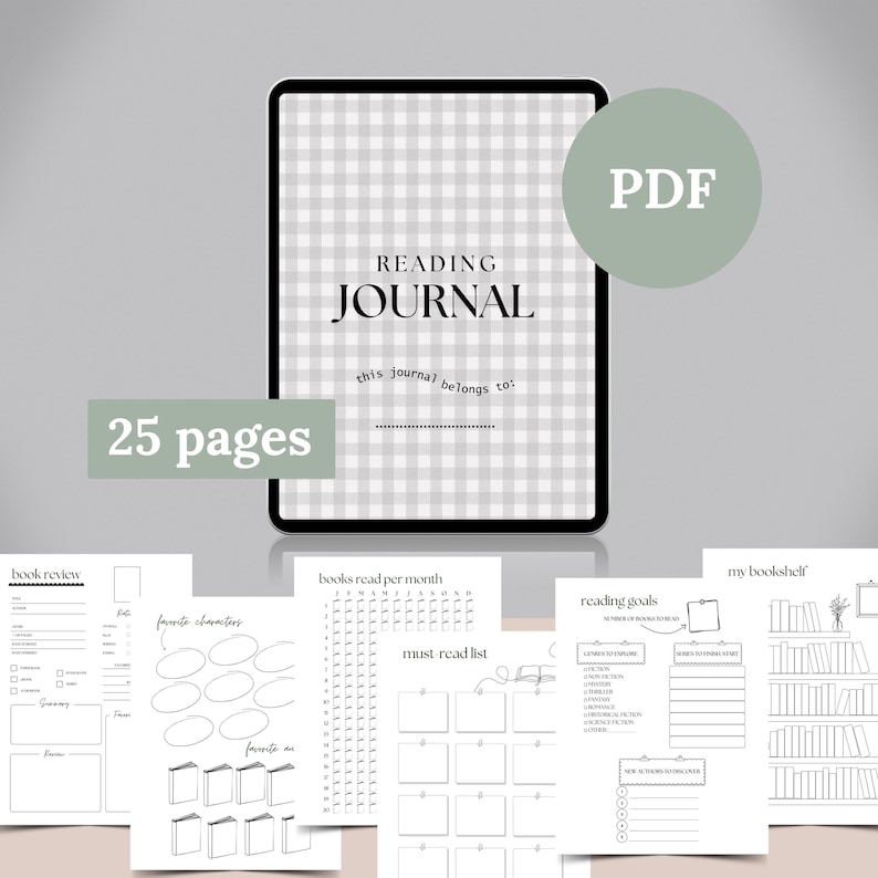 Journal de lecture 2026, défis de lecture amusants, agenda et suivi de ...