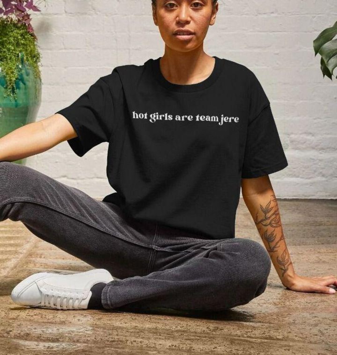 Hot Girls Are Team Jere – Organic Cotton Boxy Tee | the Summer I Turned ...