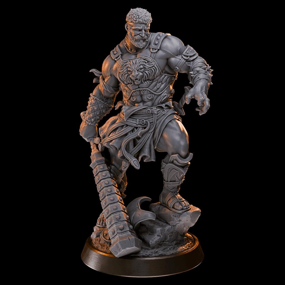 Hercules (8k+ Resolution) TTRPG & Dnd Mini for Tabletop Games, Fantasy ...