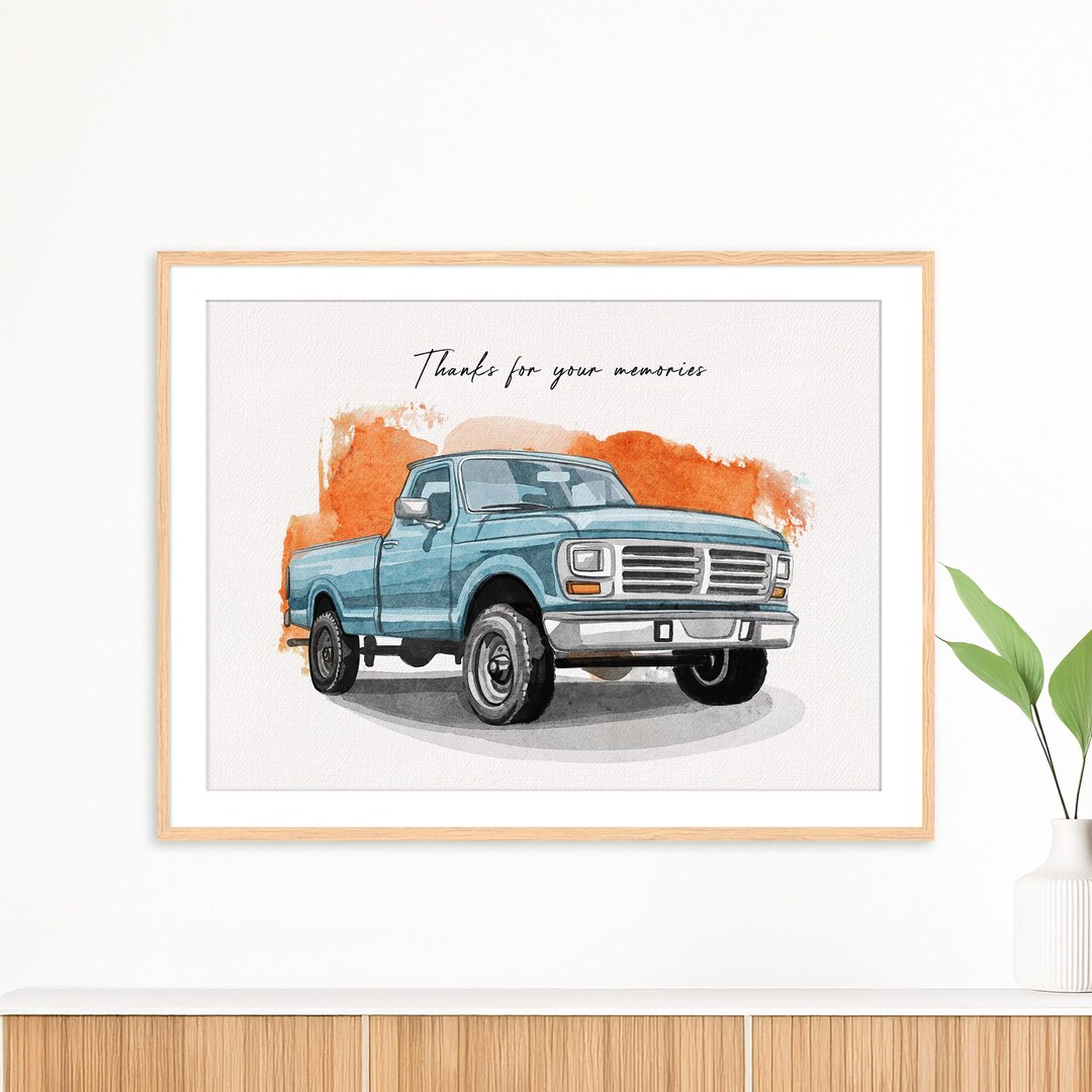 Car Painting From Photo, Personalized Gift for Boyfriend, First Car ...