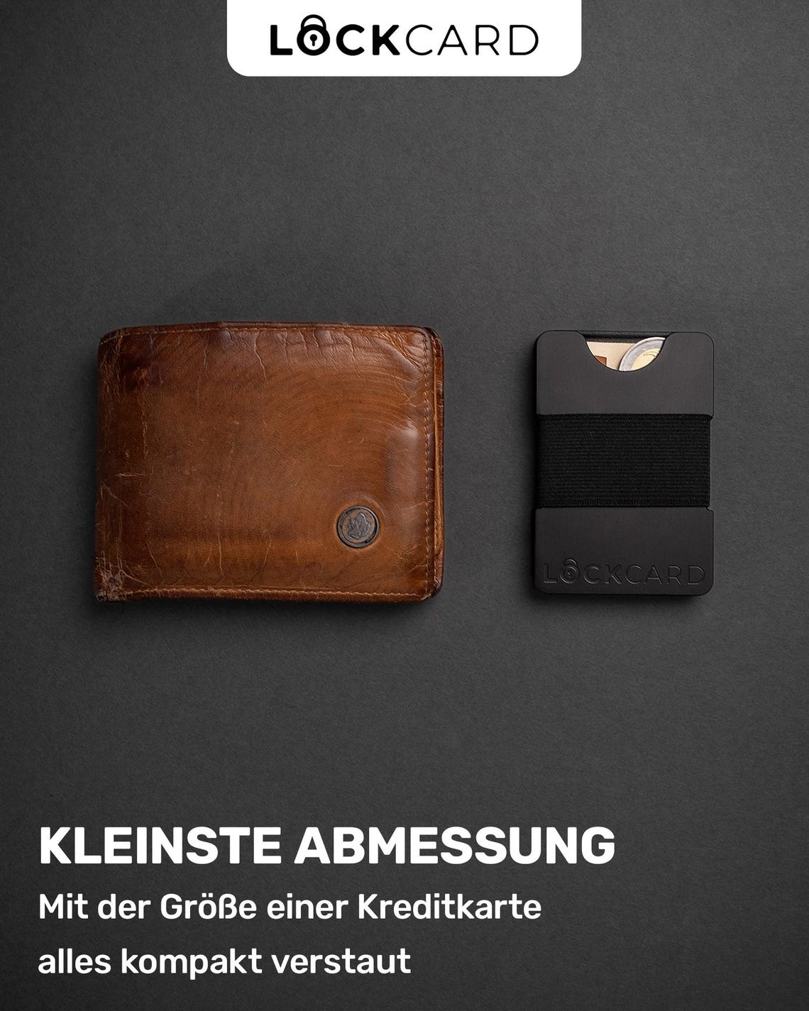 Lockcard Slim Wallet With Magsafe - Smart Wallet for iPhone With Coin ...