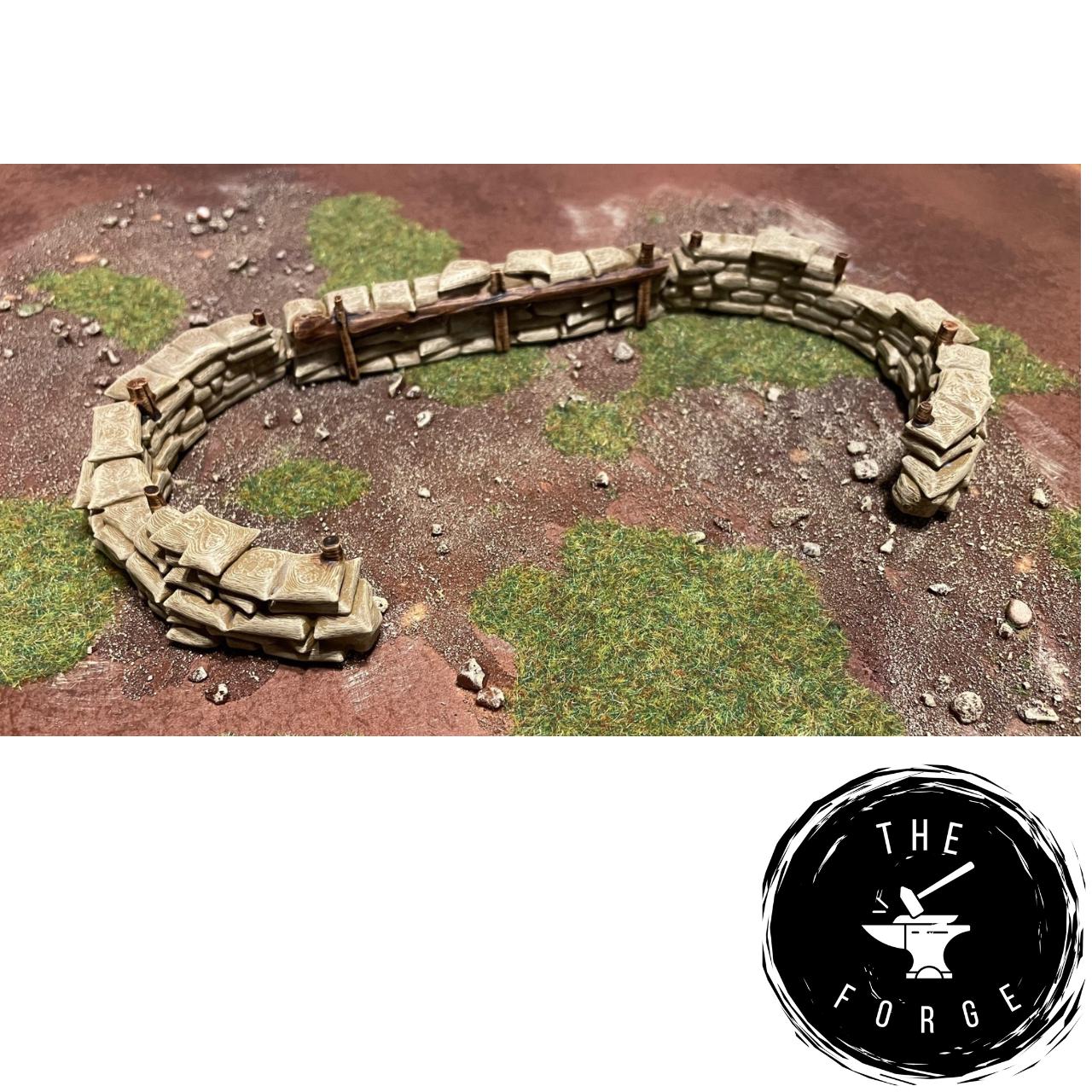 Sandbag Barricades WW2 - Scatter Terrain/bolt Action/flames of War 15mm ...