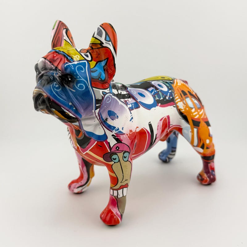 Graffiti Bulldog - Etsy UK