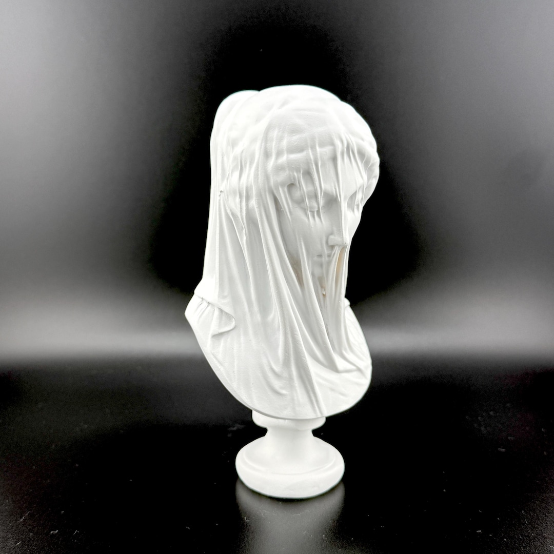 Veiled Lady Bust – Greek Goddess Statue – Classical Mythology Sculpture ...