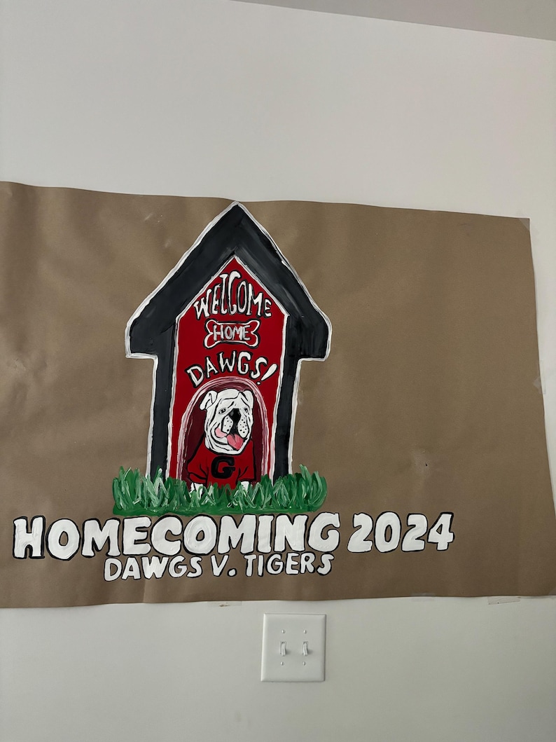 Banner, Painted Banners, Event Sign, Birthday Banner, Graduation Banner ...