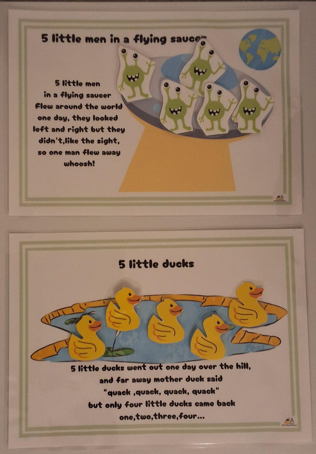 Nursery Rhymes Learning Activity Learn Subtraction and Addition ...