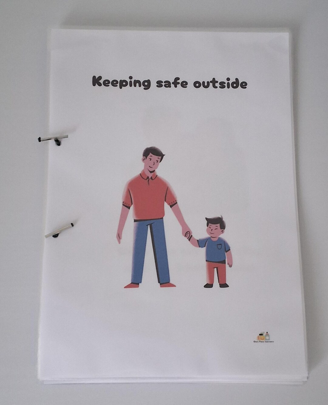 Social Story About Keeping Safe Outside Autism SEN Printable Resource ...
