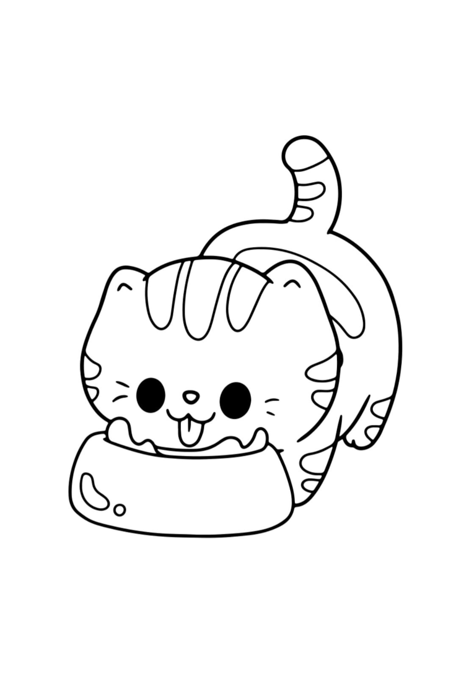 Cat -themed Colouring Pages- Fun and Creative Digital Download ...