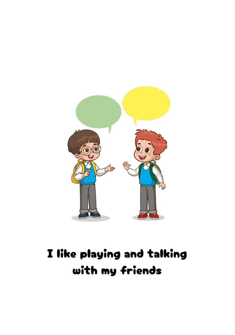 Social Story About Personal Space Autism SEN Printable Resource Digital ...