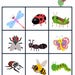 Insect Printable Memory Matching Game for Toddlers Preschool/ Home ...
