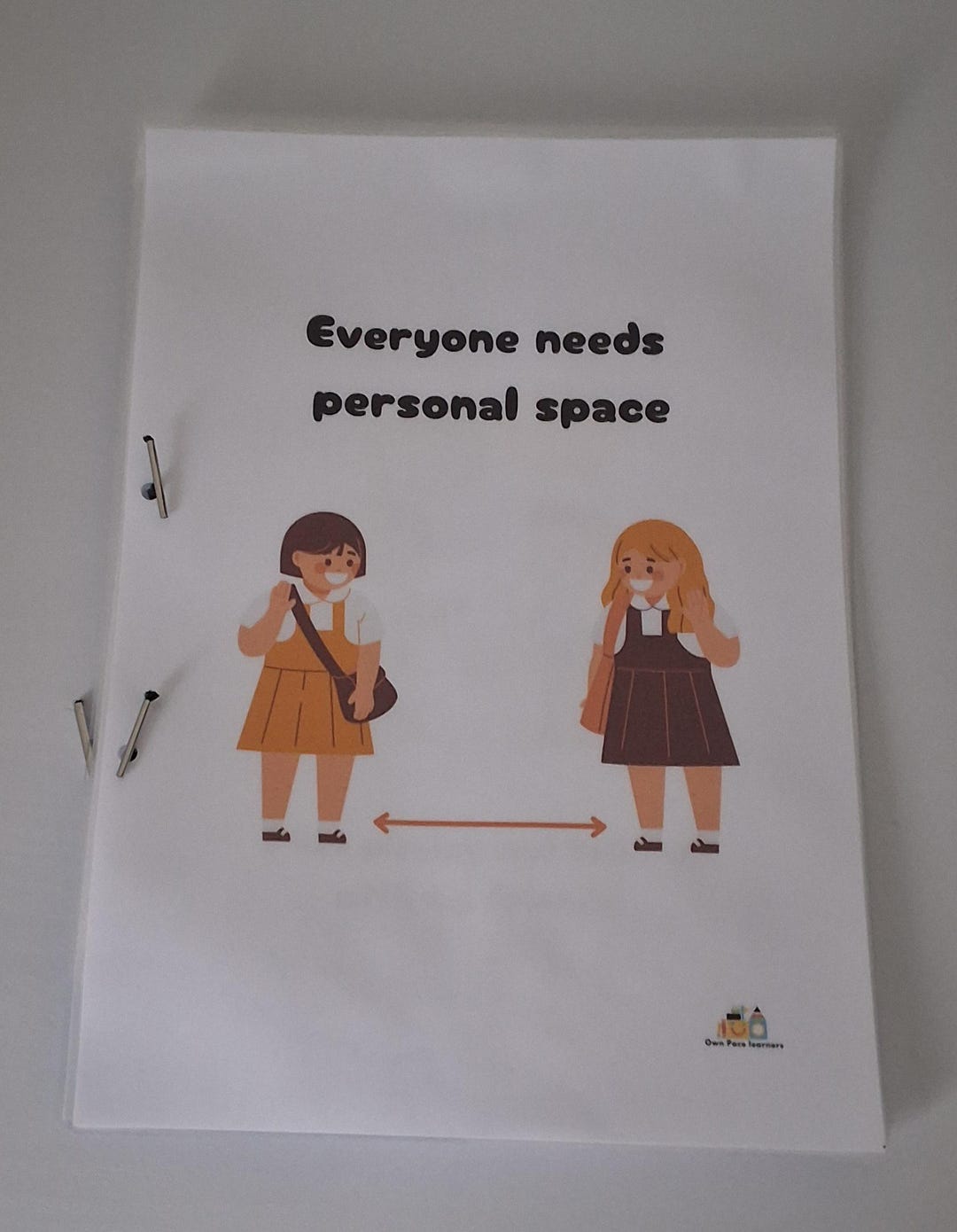 Social Story About Personal Space Autism SEN Printable Resource Digital ...