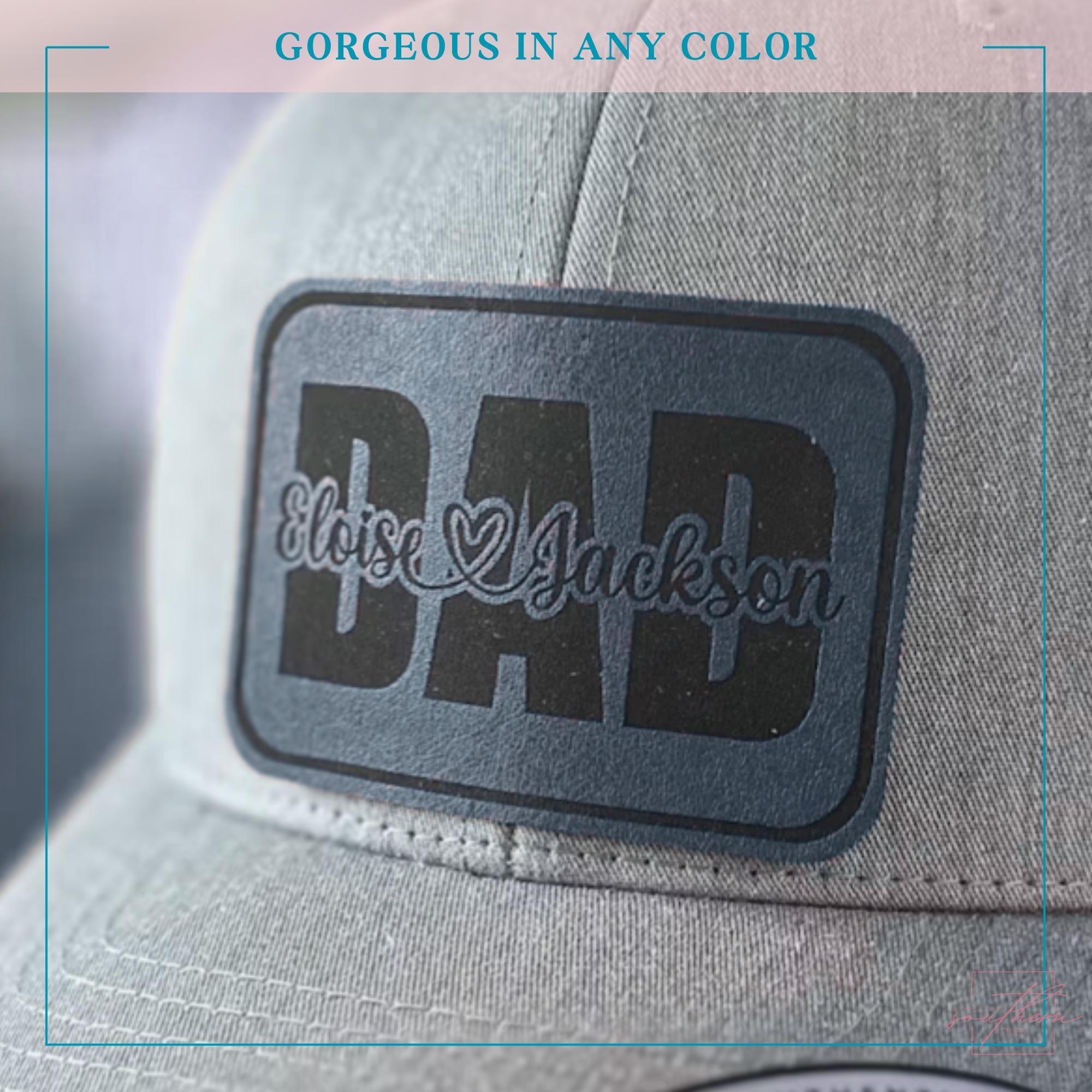 Father’s Day Hat Patch SVG | Custom Dad Patch Digital File ...