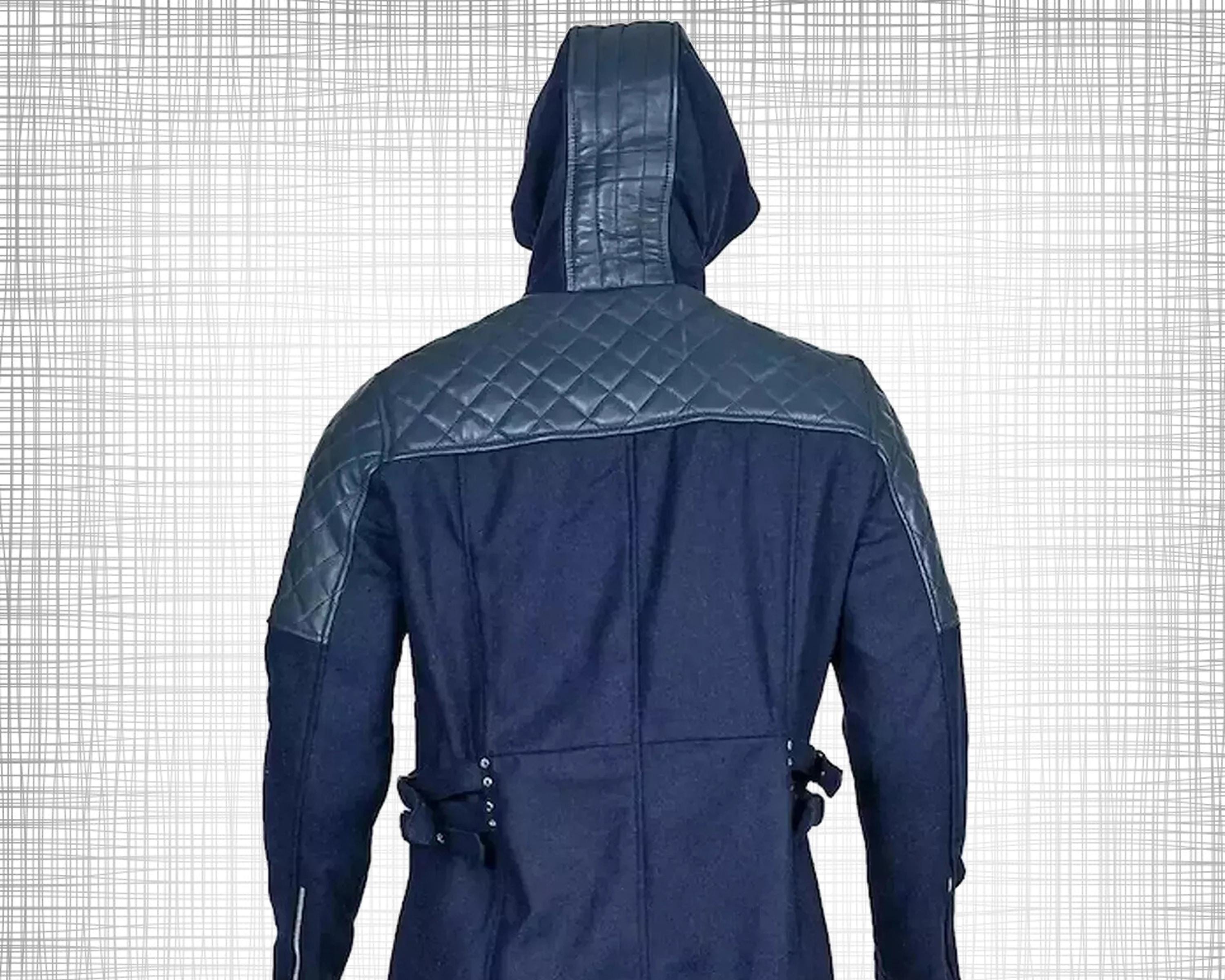 Devil May Cry 5 Nero Blue Hooded Trench Coat for Men – DMC Inspired ...