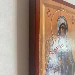 Saint Dymphna Icon Orthodox Icons Greek Orthodox Byzantine Icon Faithful Copy of an Orthodox ...