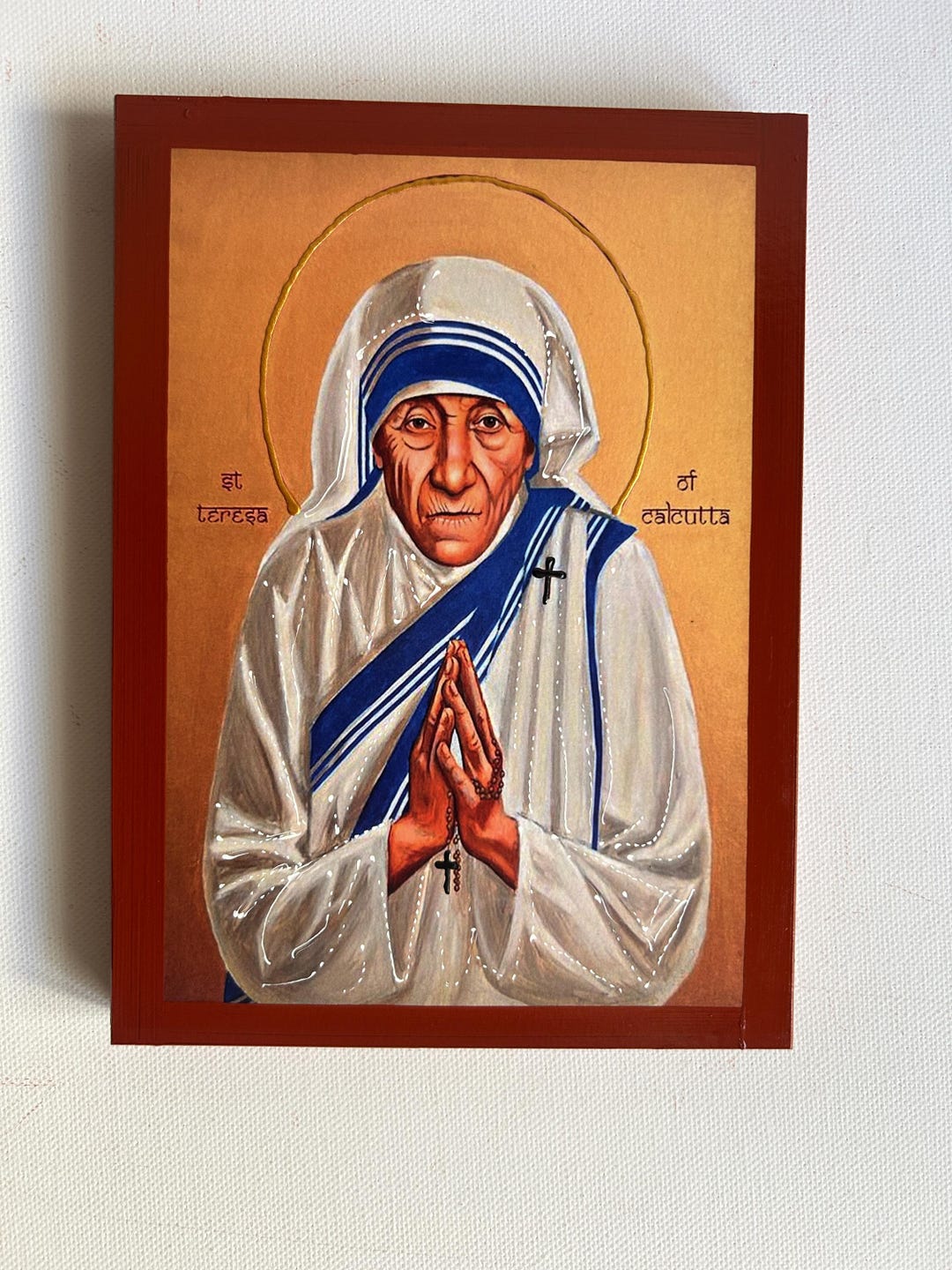 Saint Teresa of Calcutta Icon Orthodox Icons Greek Orthodox Byzantine ...