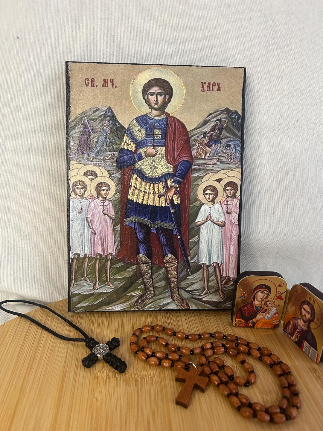 Saint Varus Icon Orthodox Icons Greek Orthodox Byzantine Icon Faithful ...