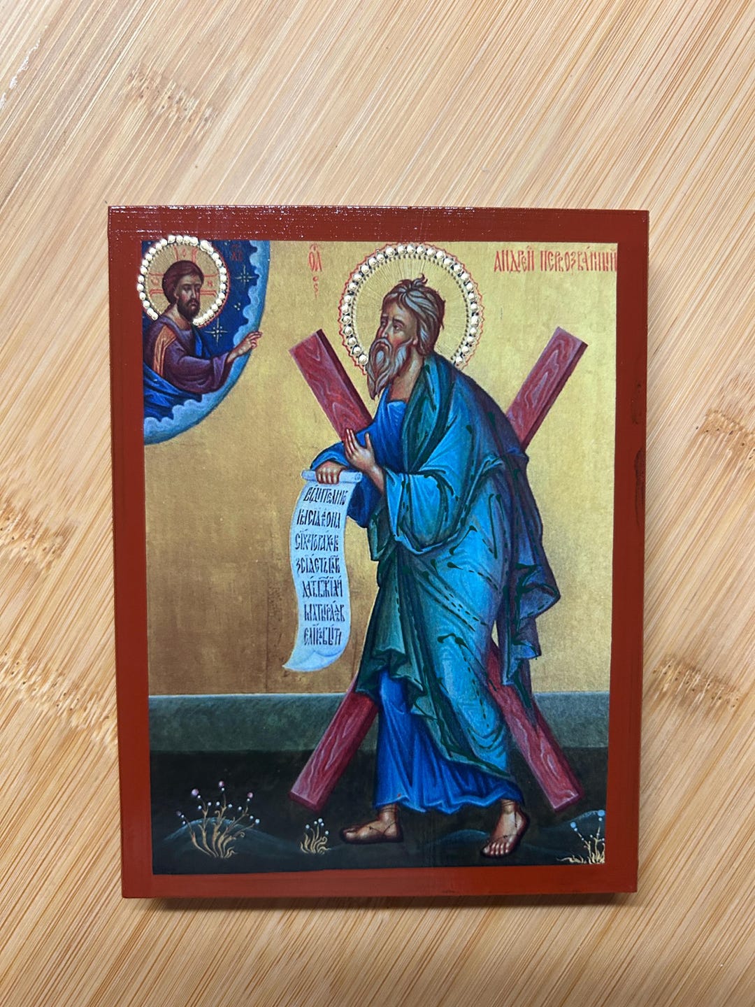 Saint Andrew Andrej-pervozvannyj Icon Orthodox Icons Greek Orthodox ...