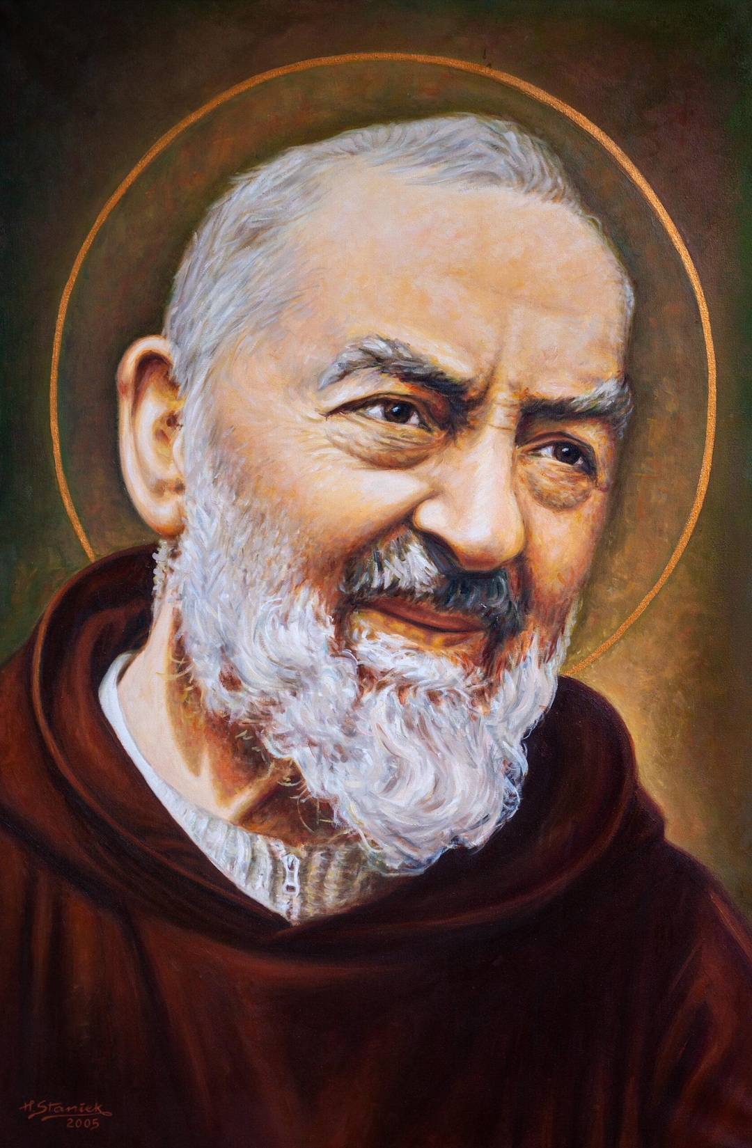 Saint Padre Pio Icon Orthodox Icons Greek Orthodox Byzantine Icon ...