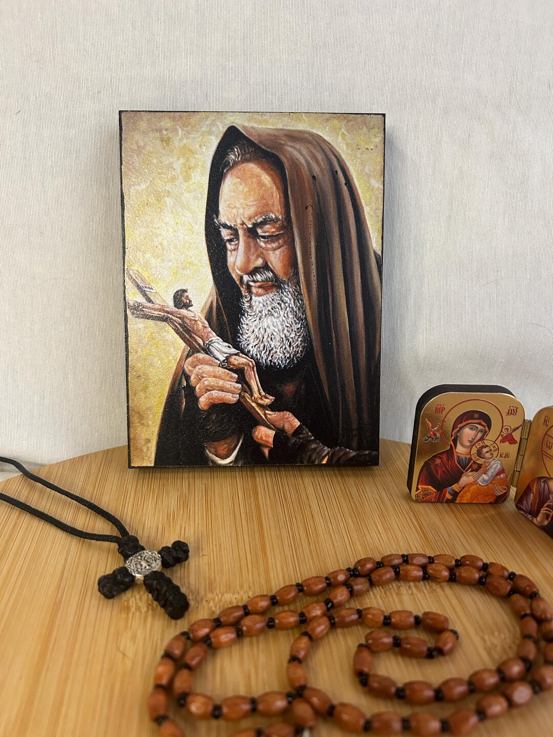 Saint Padre Pio Icon Orthodox Icons Greek Orthodox Byzantine Icon ...
