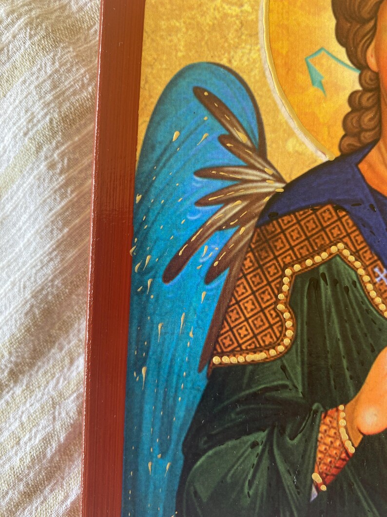 Archangel Raphael Icon Orthodox Icons Greek Orthodox Byzantine Icon ...